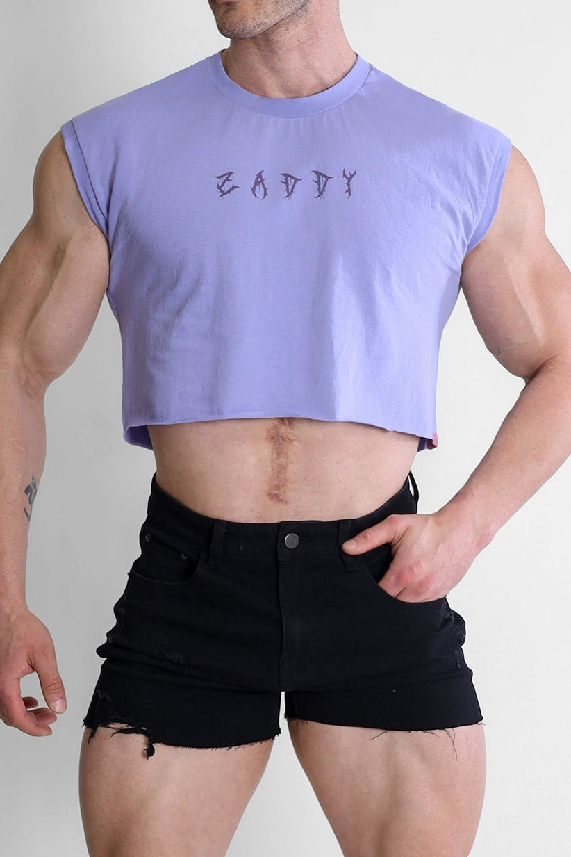 Escapism Muscle-Fit Crop Tank - Zaddy – JJ Malibu